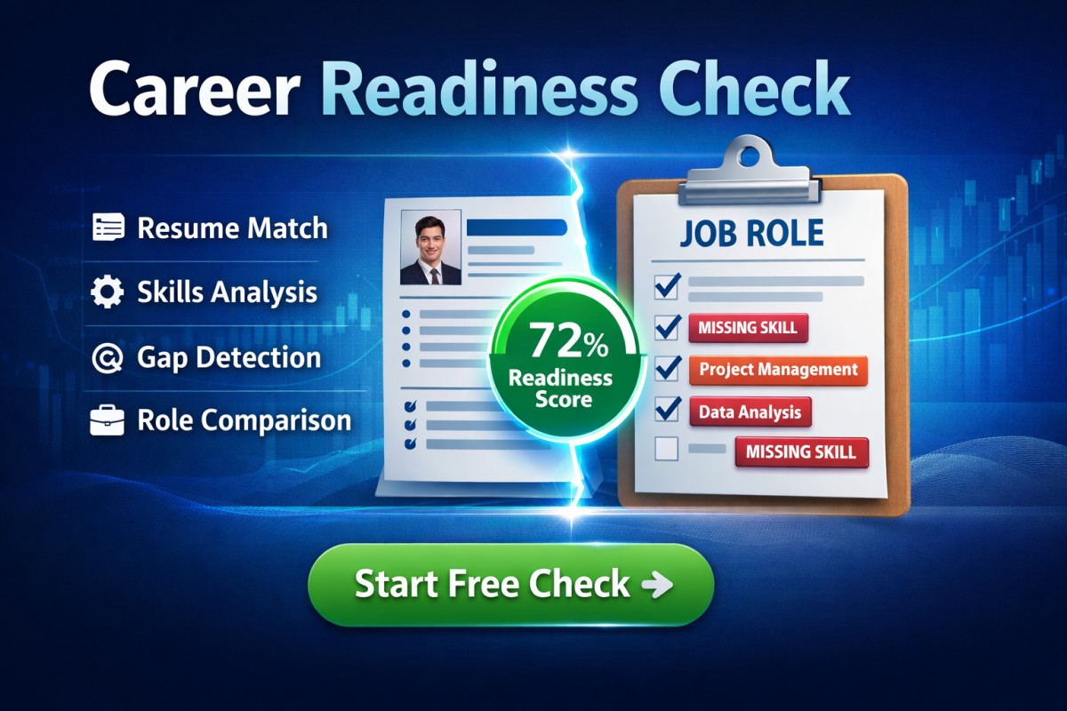 AI Career Readiness Check | Resume, Skills & Role Matching ...